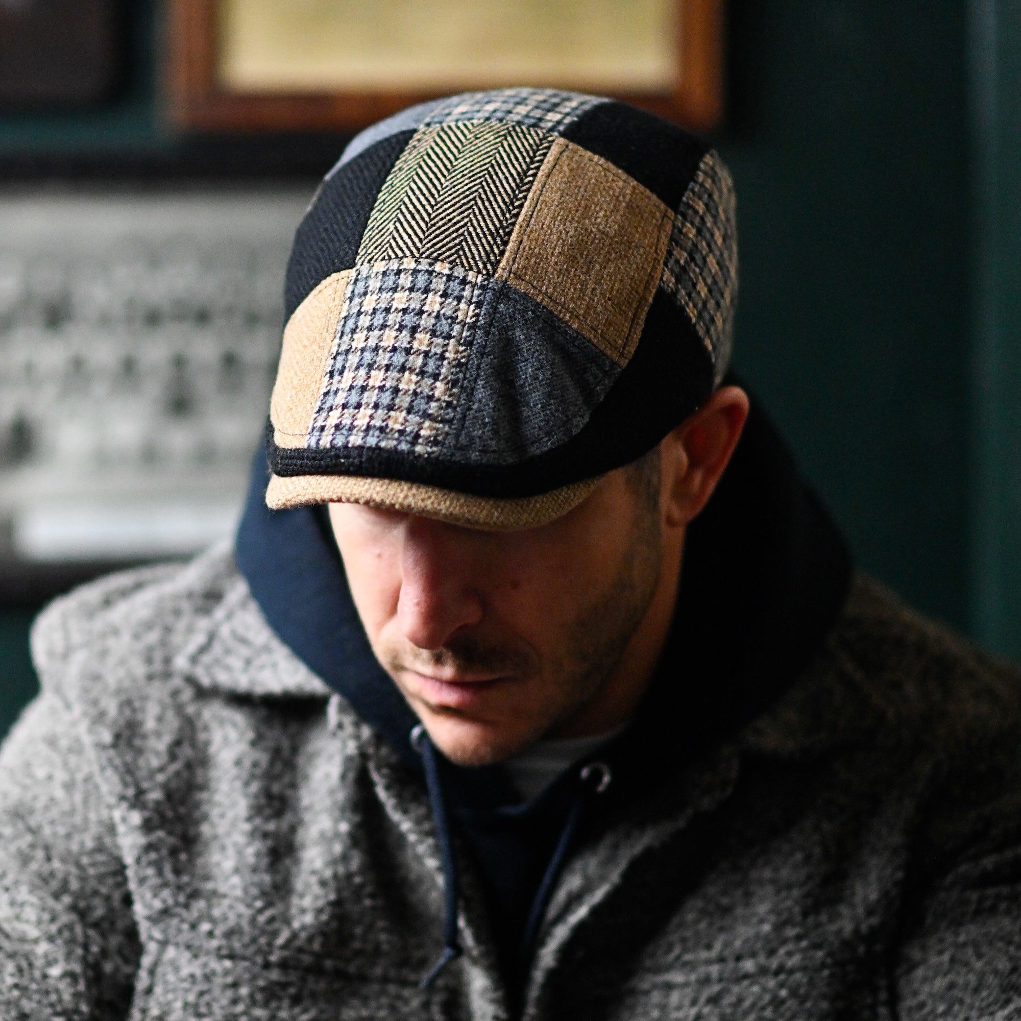 The Guinness Gilroy Boston Scally Cap - Patchwork by Boston Scally Co ...